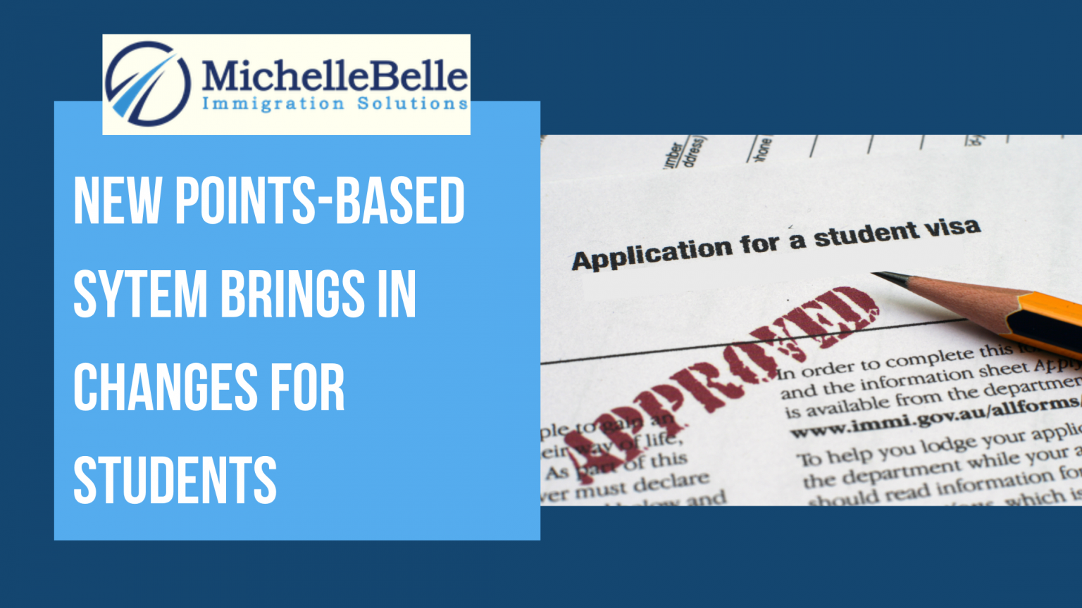 New Points based system brings in changes for students - MichelleBelle ...